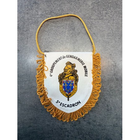 Fanion gendarmerie mobile 5e escadron dreux