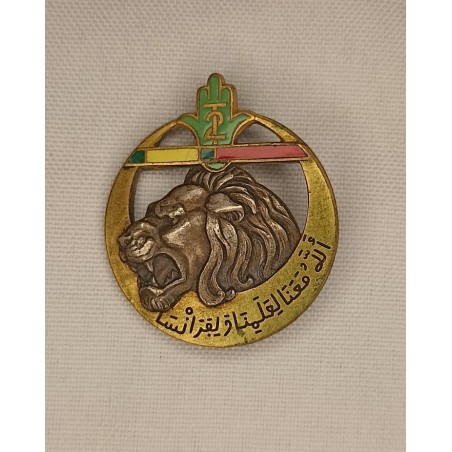 Insigne du 2ème RTA guerre Indochine Algérie